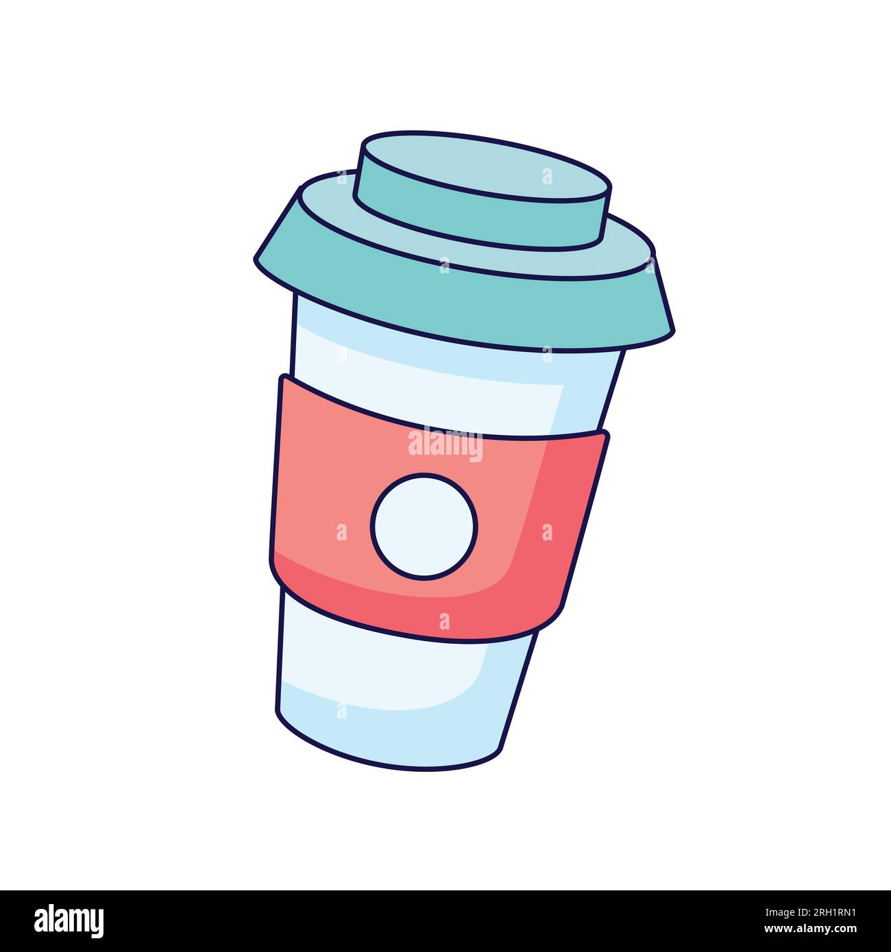 Reusable coffee cup. Sustainable lifestyle, zero waste, ecological ...