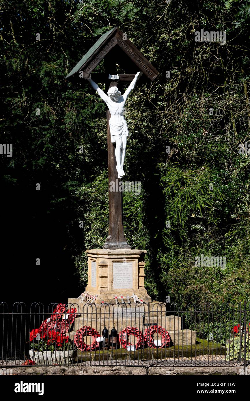 The war memorial, Meriden, West Midlands, England, UK Stock Photo - Alamy