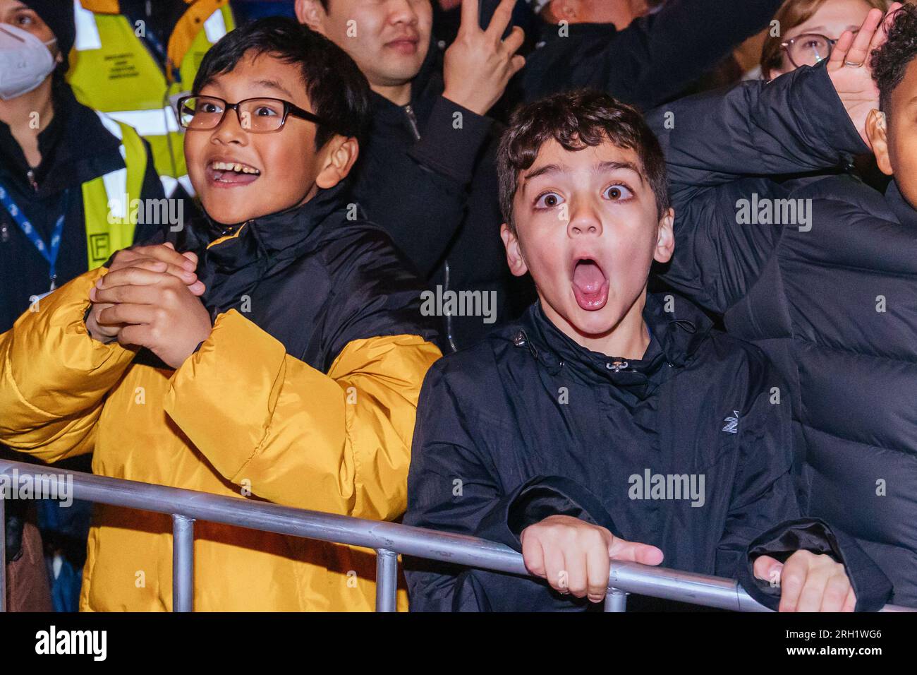 MELBOURNE, AUSTRALIA - AUGUST 12: Matildas fans at the Melbourne Fan ...