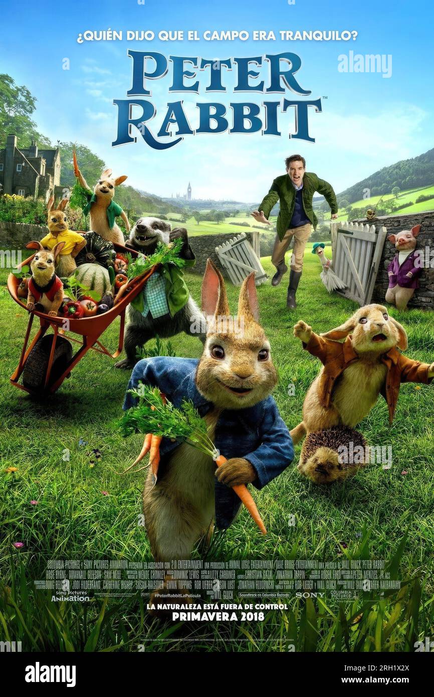 PETTER RABBIT (2018) -Original title: PETER RABBIT-, directed by WILL ...