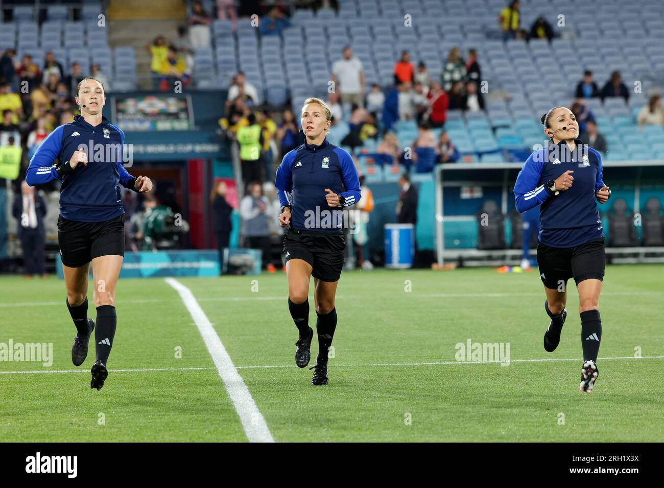 Sydney, Australia. 12th Aug, 2023. Referees, Katie Nesbitt, Ekaterina ...