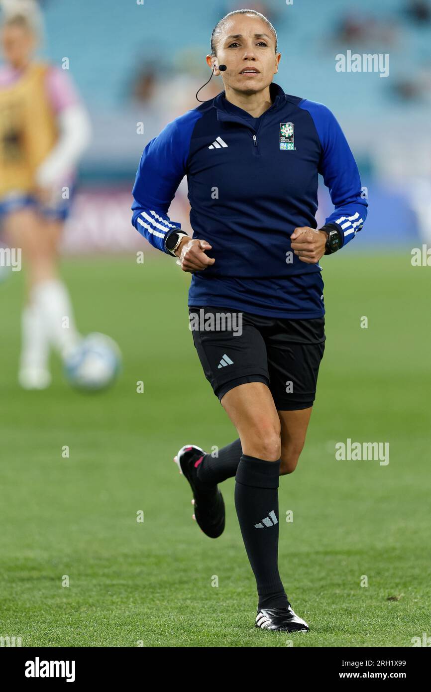 Sydney, Australia. 12th Aug, 2023. Assistant referee, Felisha Mariscal ...