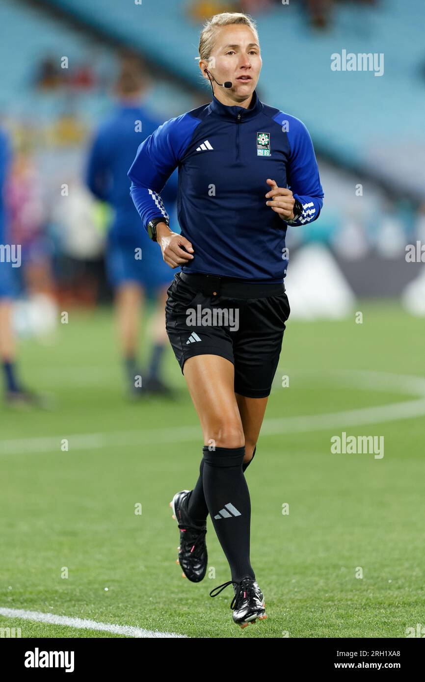 Sydney, Australia. 12th Aug, 2023. Referee, Ekaterina Katja Koroleva ...