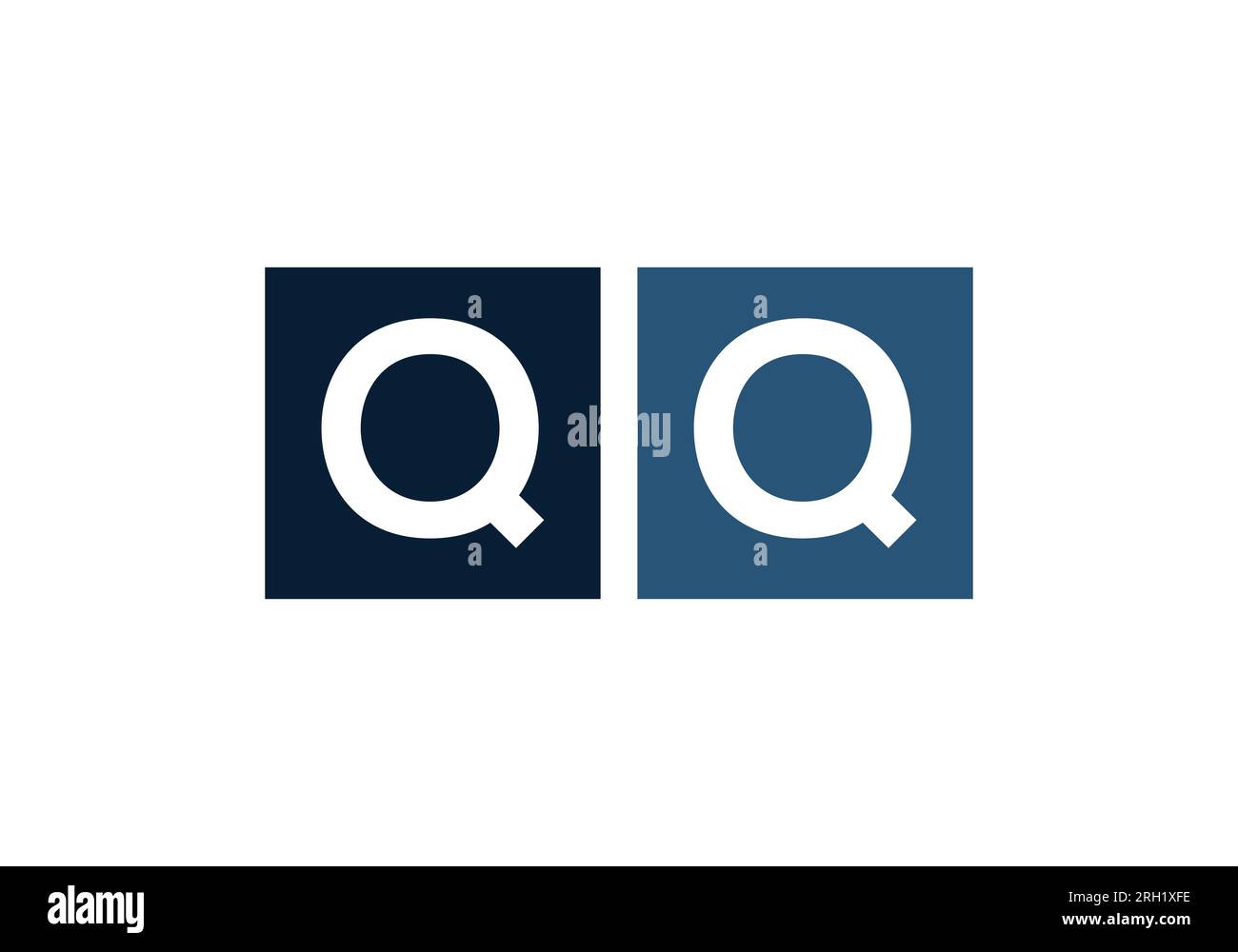 Square letter logo hi-res stock photography and images - Alamy
