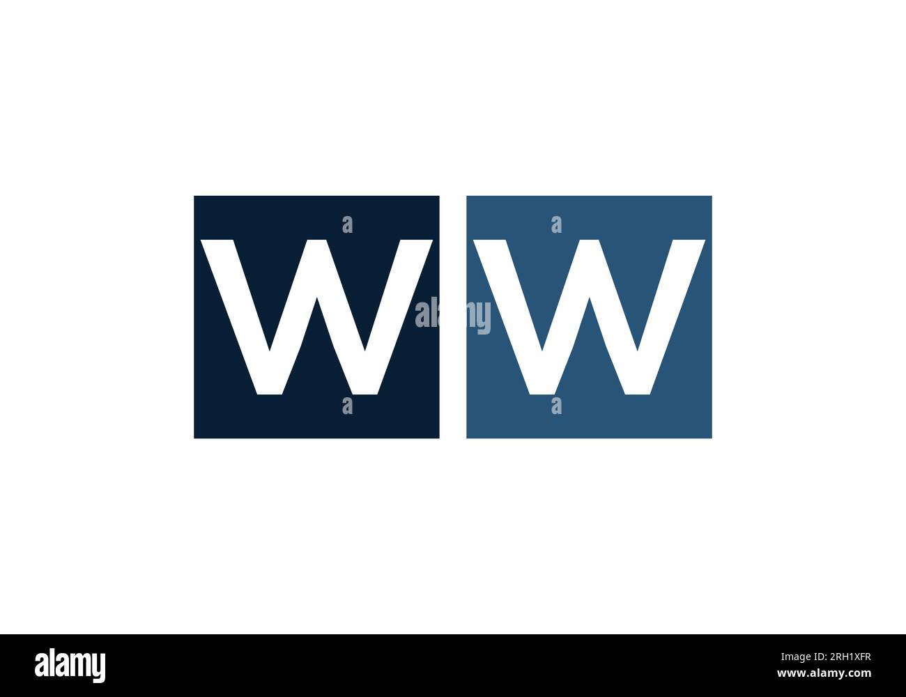 Square letter logo hi-res stock photography and images - Alamy