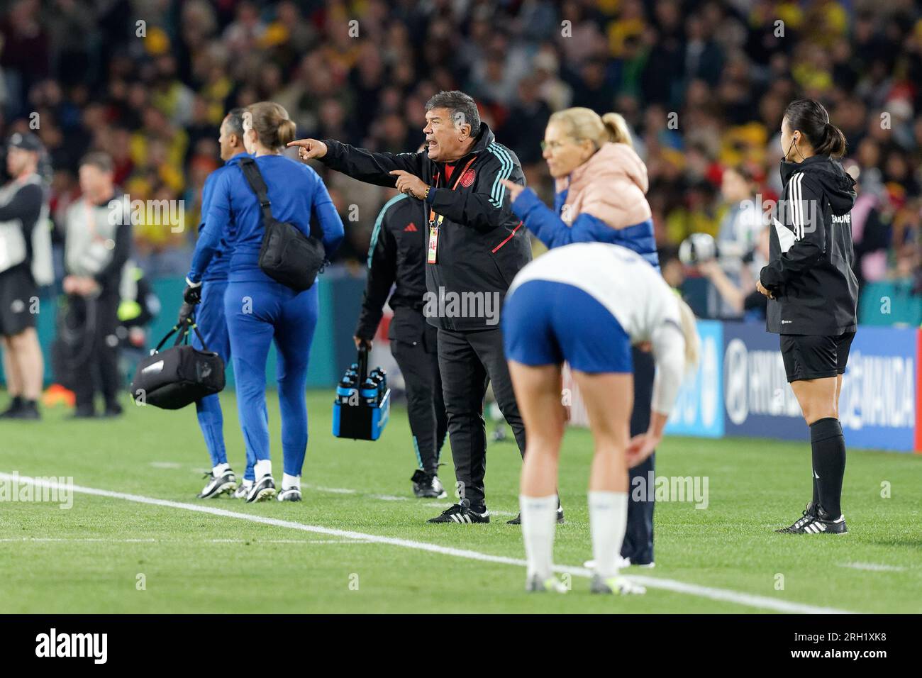 Sydney, Australia. 12th Aug, 2023. Coach, Angelo Marsiglia of Colombia ...