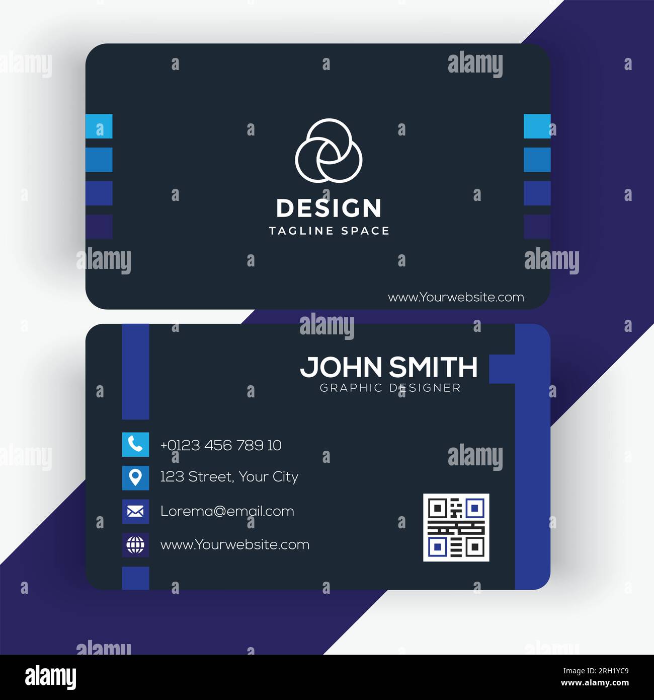 Premium Business Card Design Stock Vector Image & Art - Alamy