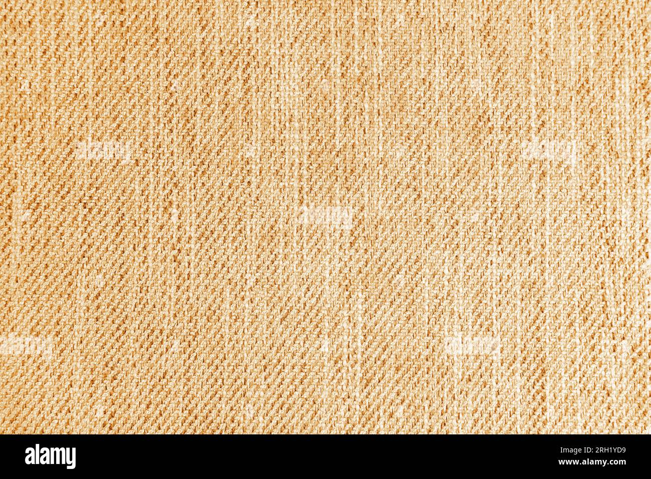 Jacquard woven upholstery, orange coarse fabric texture. Textile ...