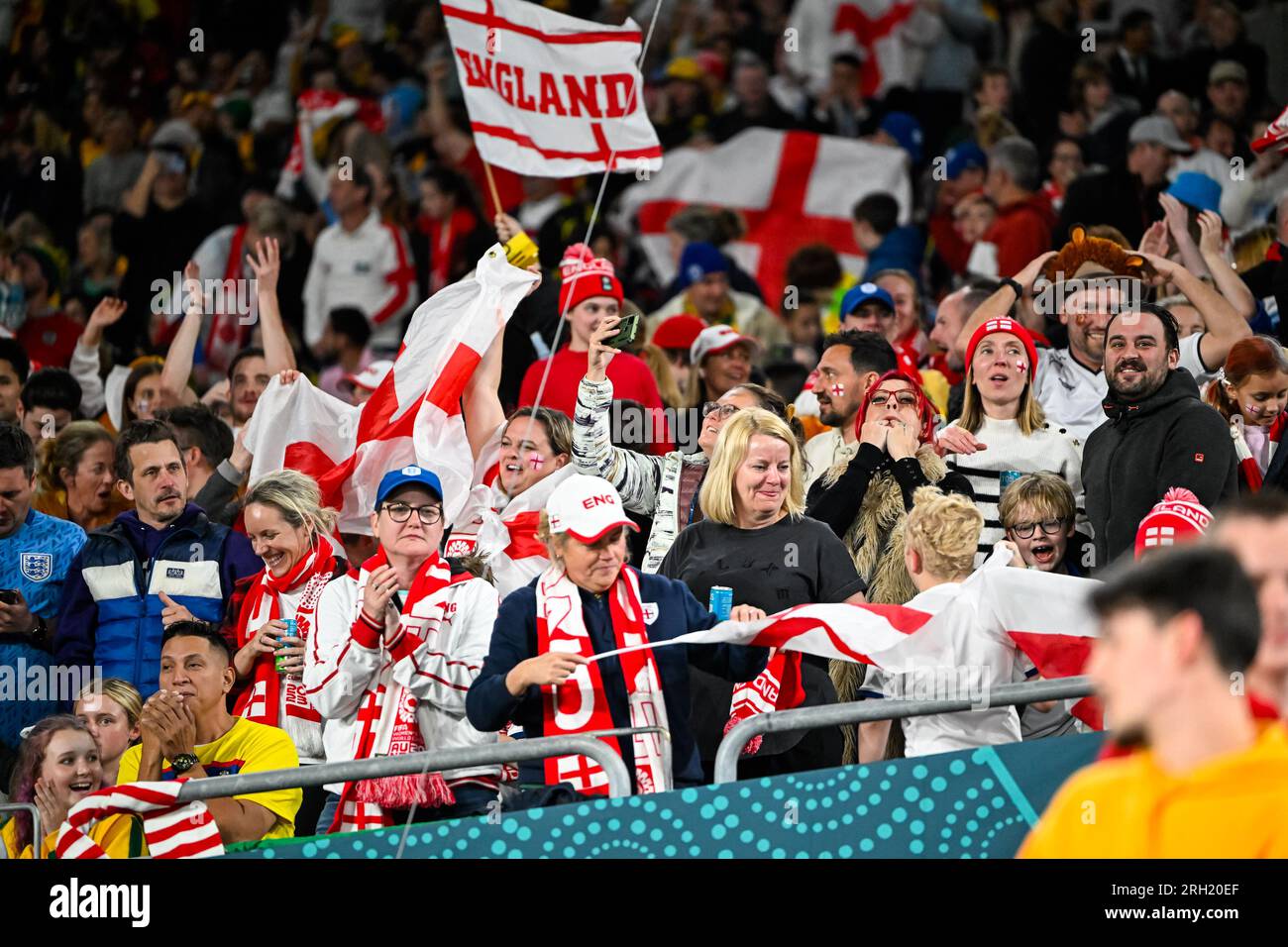 Sydney, NSW, Australia, England fans FIFA Women's World Cup 2023 ...