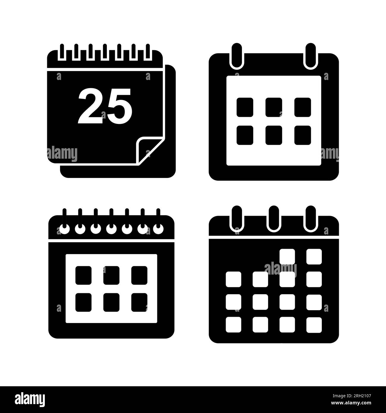 calendar icon vector. Calender symbol Stock Vector Image & Art - Alamy