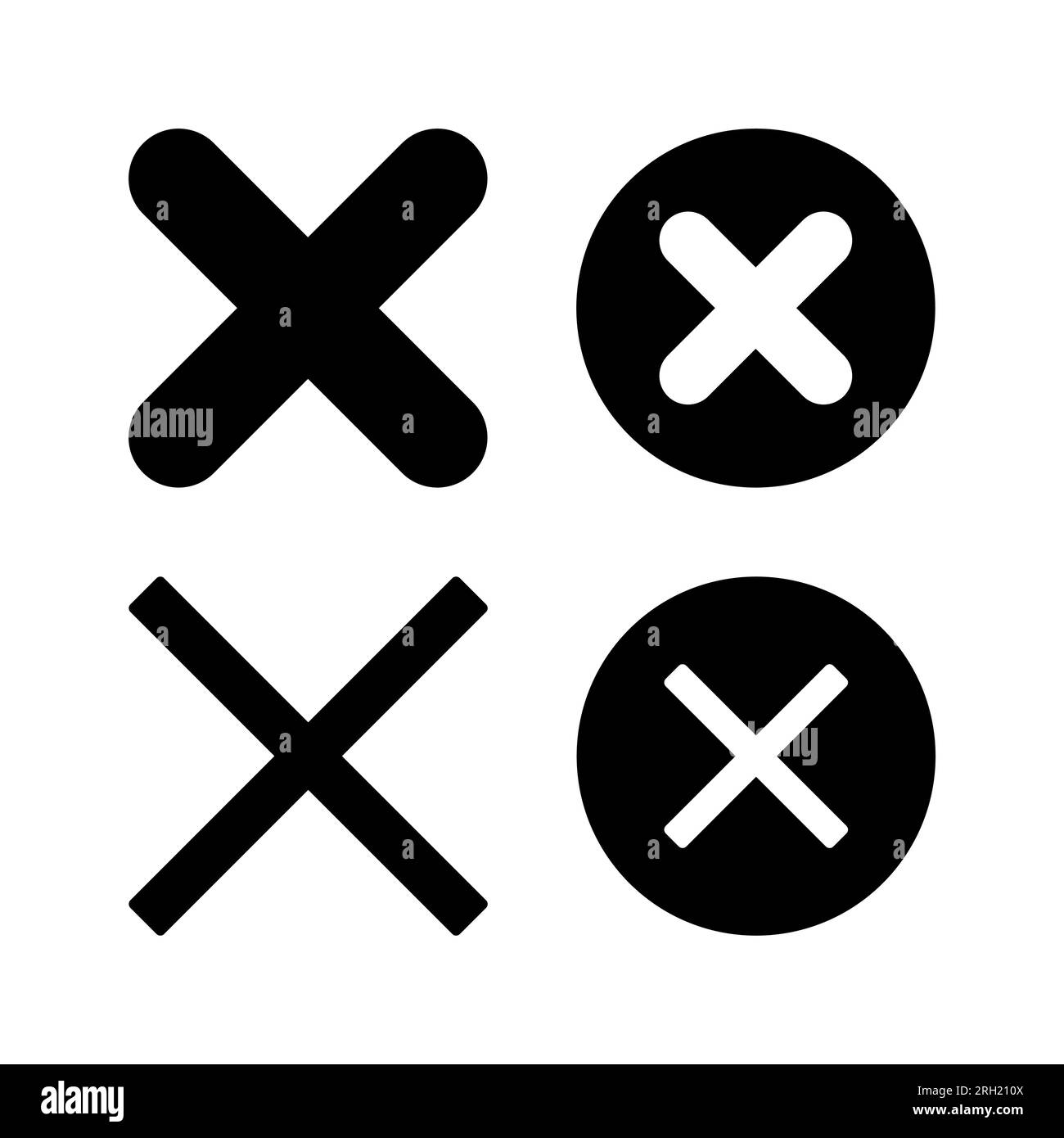 Close vector icon. Delete icon. remove, cancel, exit symbol Stock ...