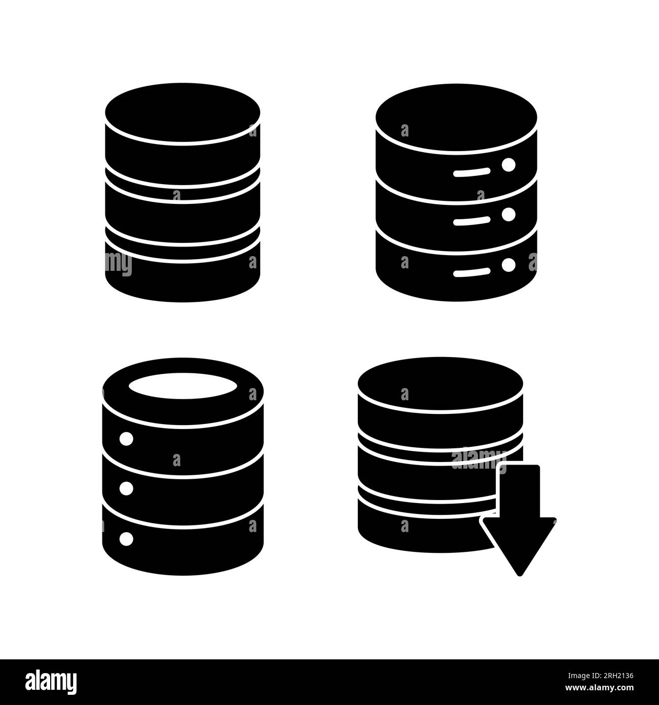 Database icon vector. server icon. storage Stock Vector Image & Art - Alamy