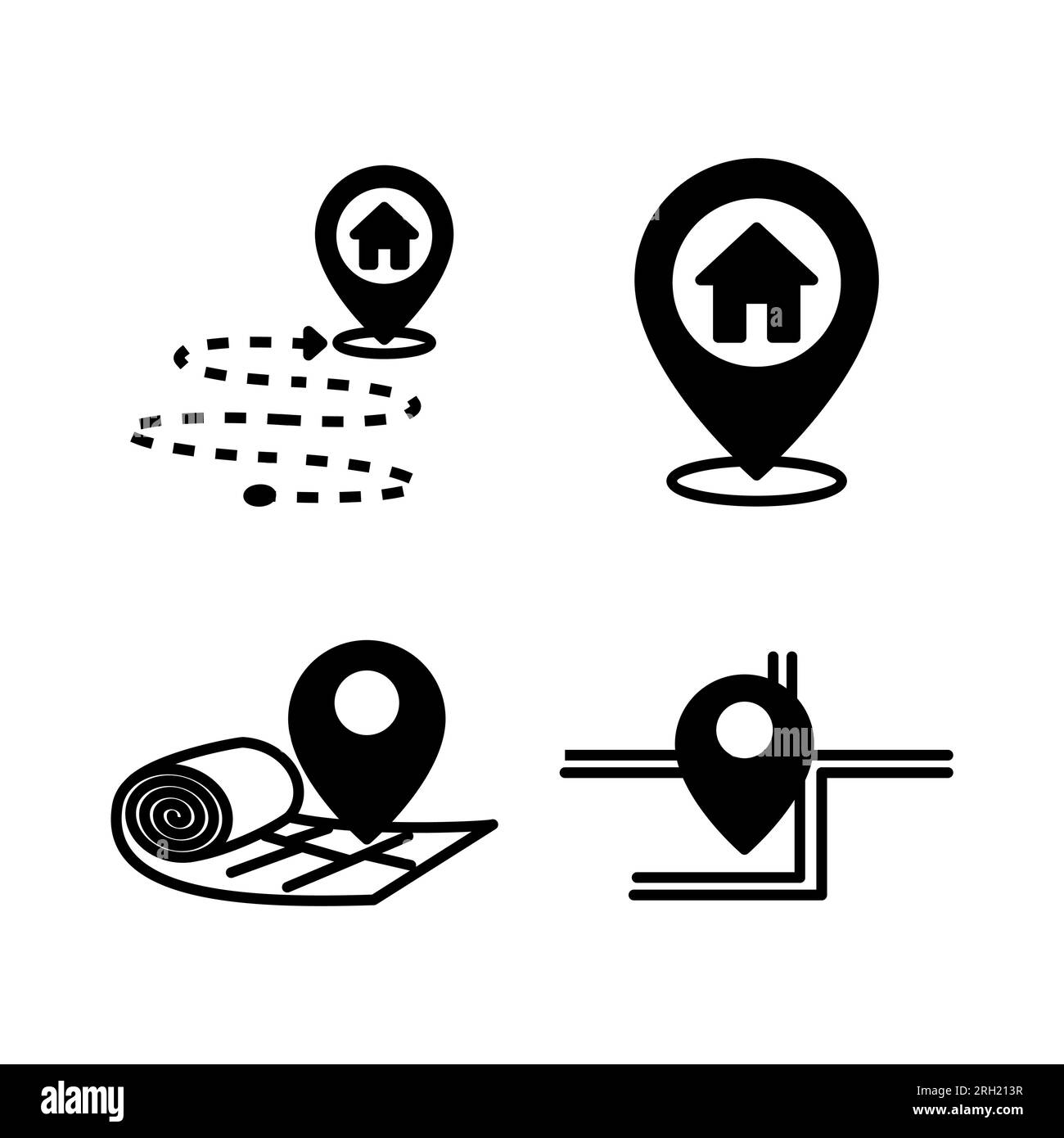 Address icon vector. location icon. address symbol. pin Stock Vector ...