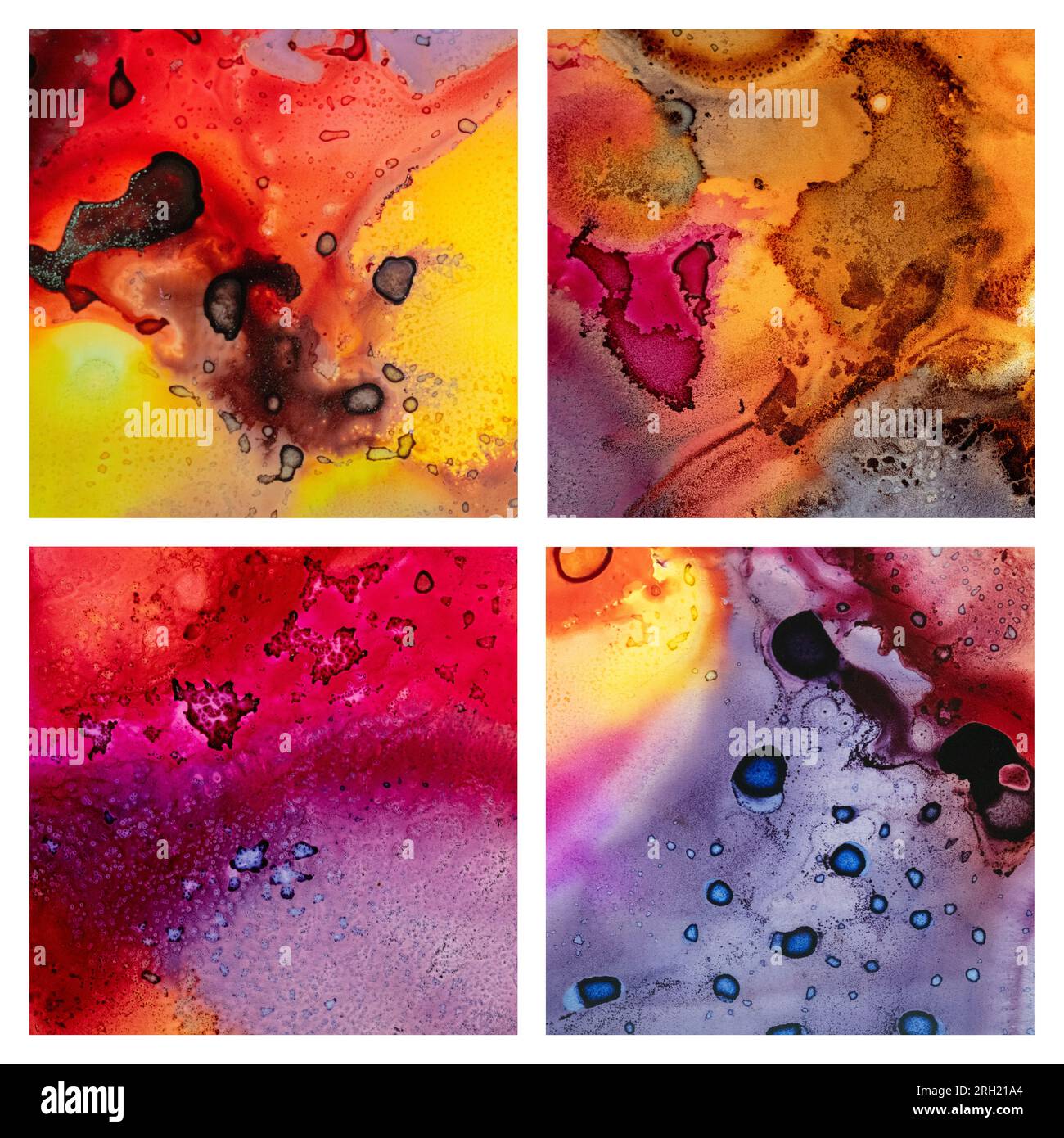 Abstract painting colourful Cut Out Stock Images & Pictures - Alamy
