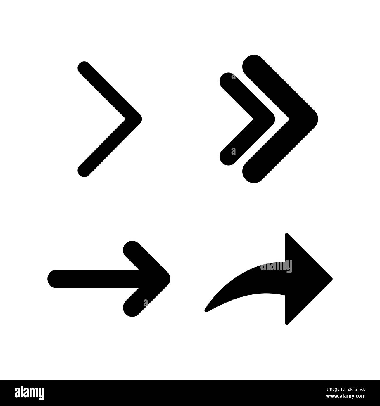 Arrow icon. Arrow symbol. Arrow icon for your web design Stock Vector ...