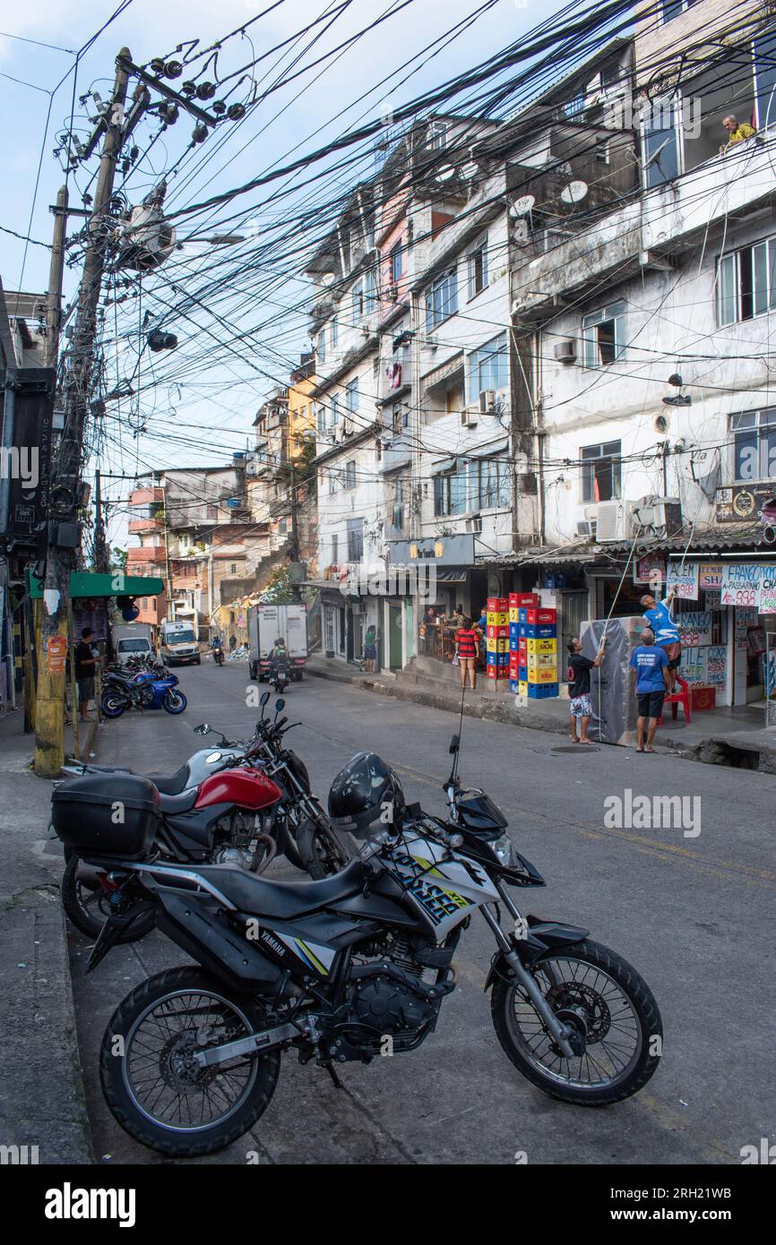 Brazil: daily life in the streets of Rocinha, the famous favela in the ...