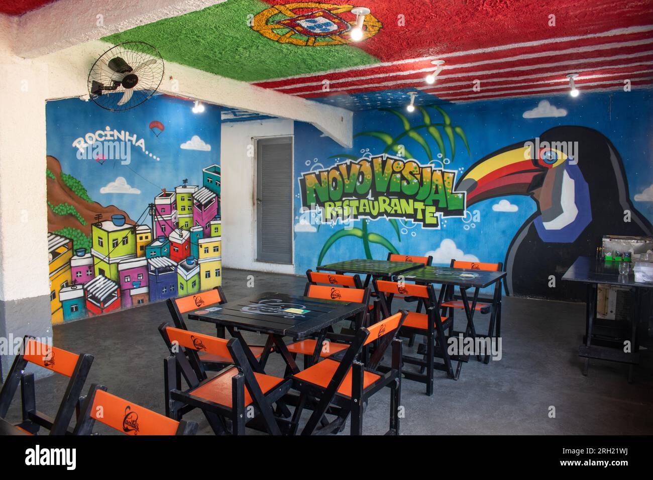 Brazil: the interiors of Restaurante Novo Visual, a restaurant in ...