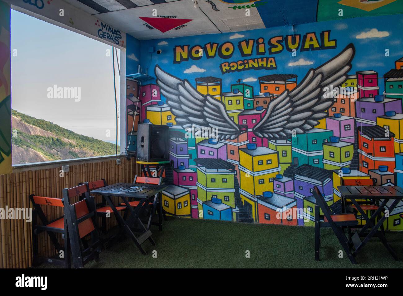 Brazil: the interiors of Restaurante Novo Visual, a restaurant in ...