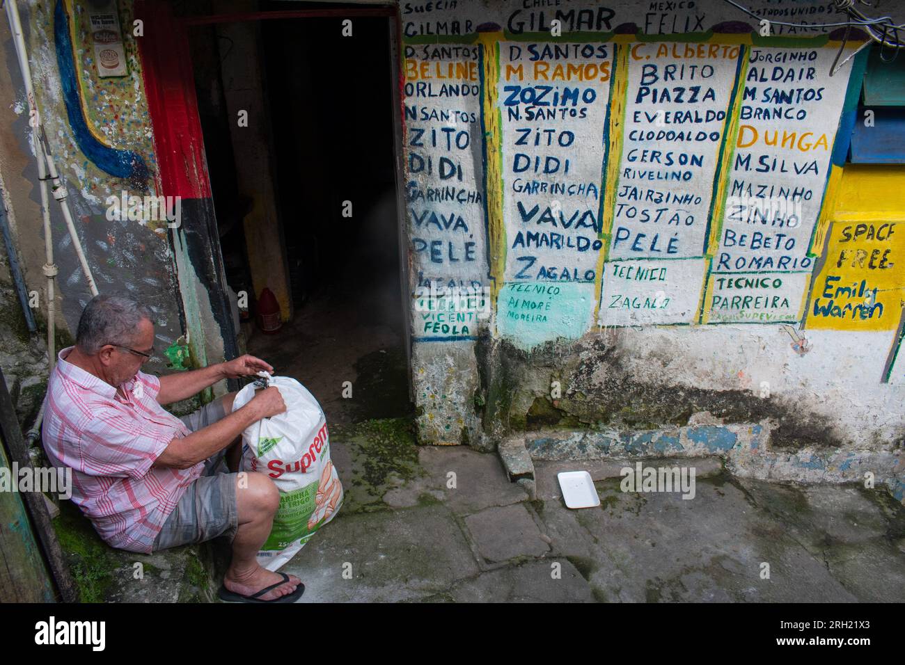 Brazil: resident of Rocinha, the favela in Rio de Janeiro, who wrote on ...