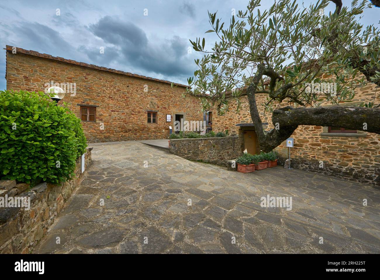 Birthplace of Leonardo da Vinci, Anchiano, Italy Stock Photo - Alamy