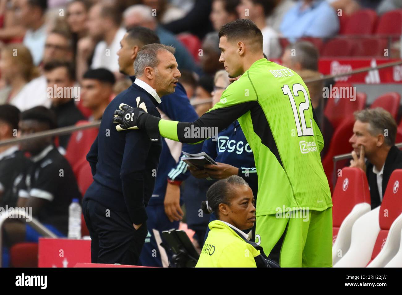 Goalkeeper jay gorter of ajax hi-res stock photography and images - Alamy