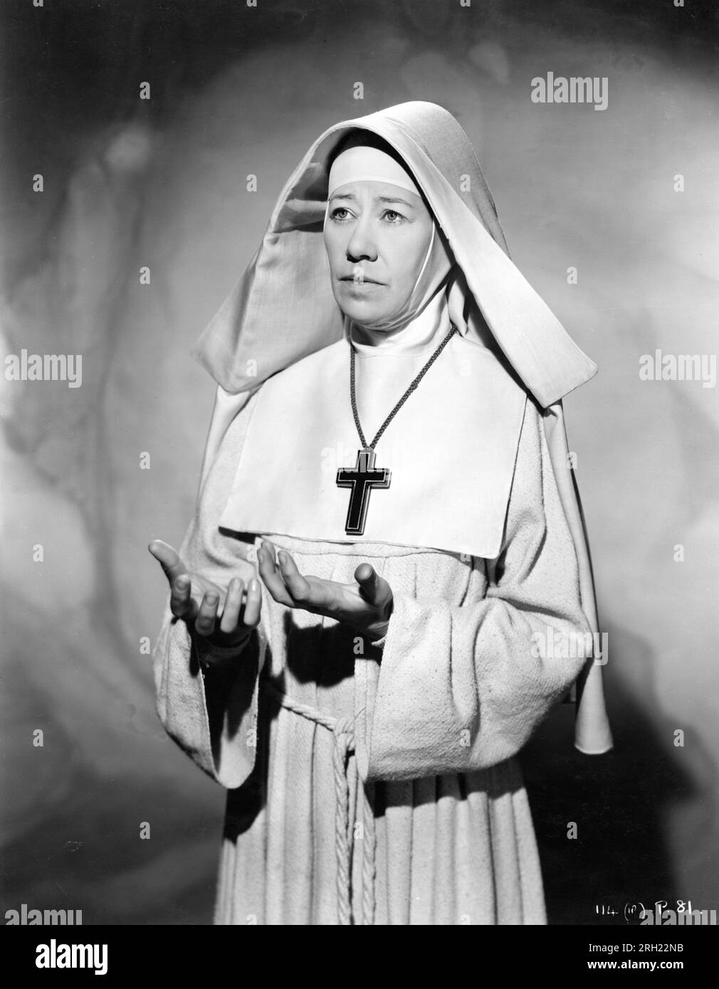 FLORA ROBSON Portrait in BLACK NARCISSUS 1947 written and directed by ...