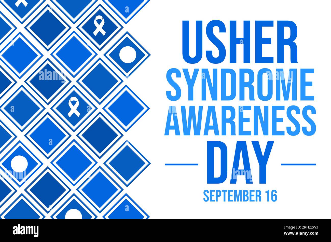 Usher Syndrome is genetic combination of blindness and deafness ...