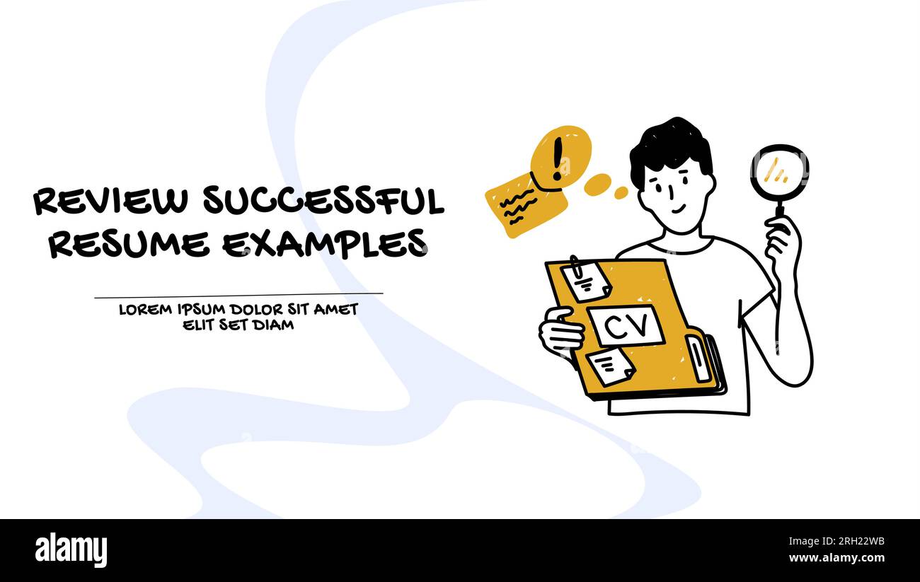 Communication work experience Stock Vector Images - Alamy