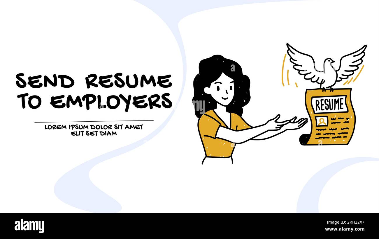 Recruiter vector vectors hi-res stock photography and images - Alamy