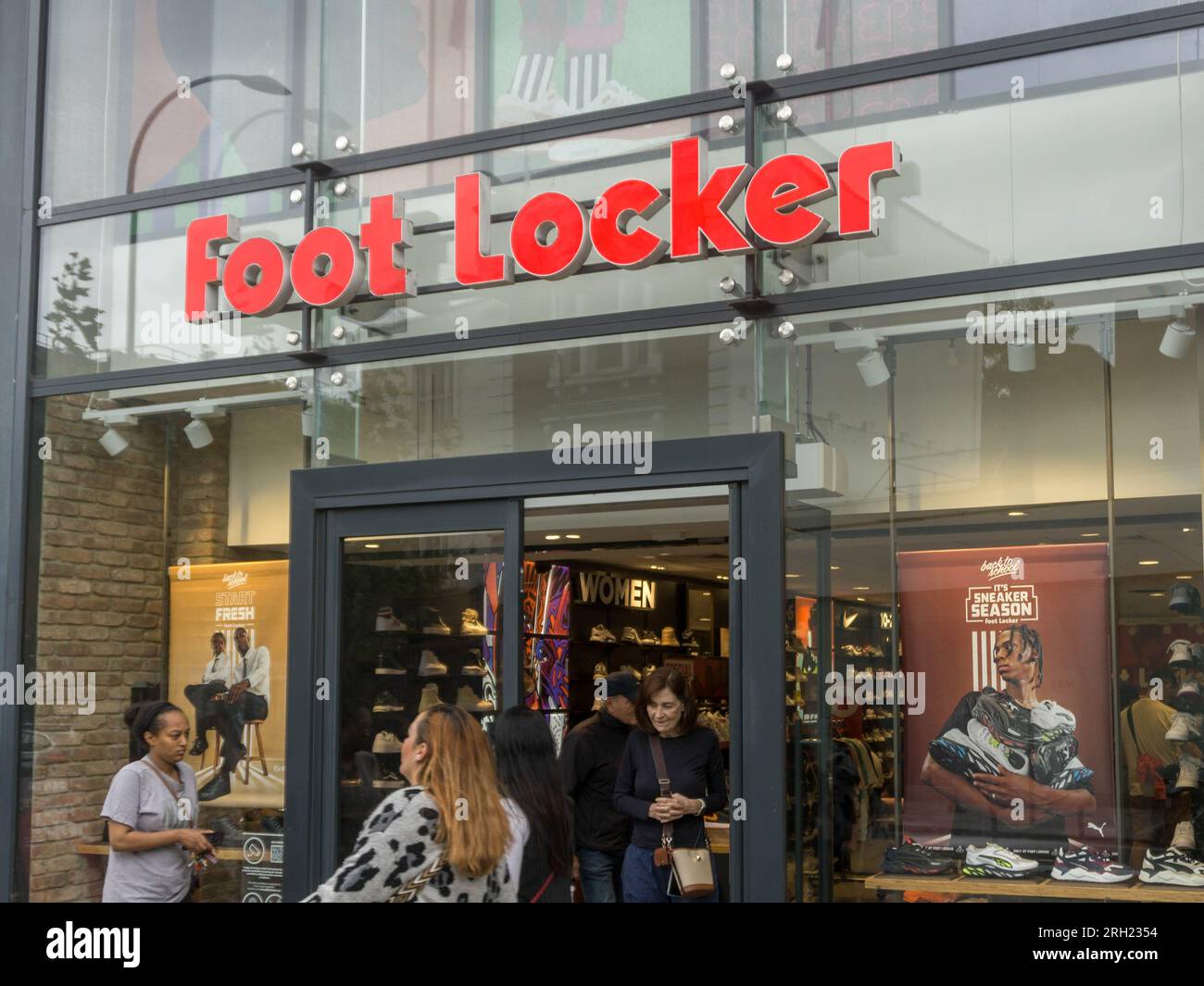 Front of a Foot Locker shop in Hammersmith, London, UK Stock Photo - Alamy