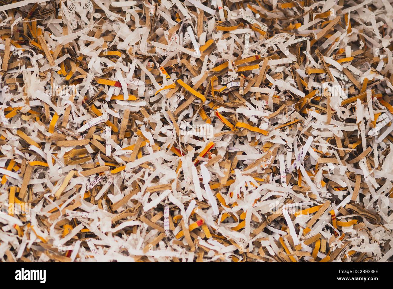 background is waste paper at top view Stock Photo - Alamy