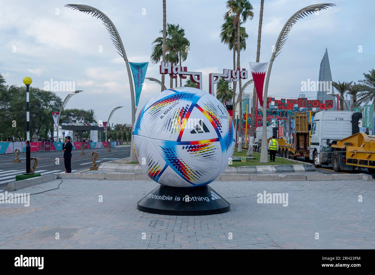 The FIFA World Cup Qatar 2022 Official Countdown Clock Doha’s ...
