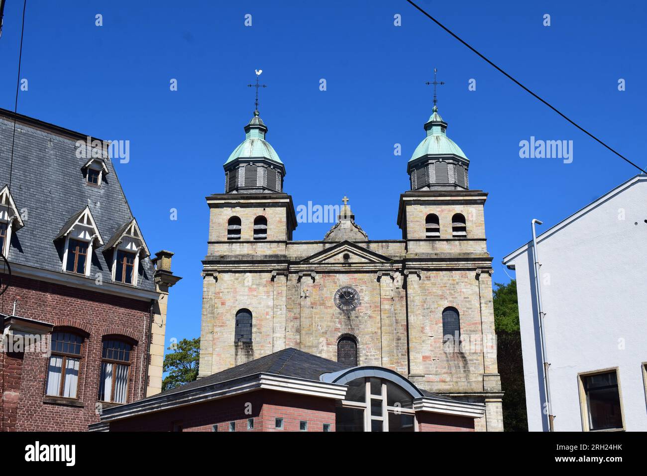 Old church from backside hi-res stock photography and images - Alamy