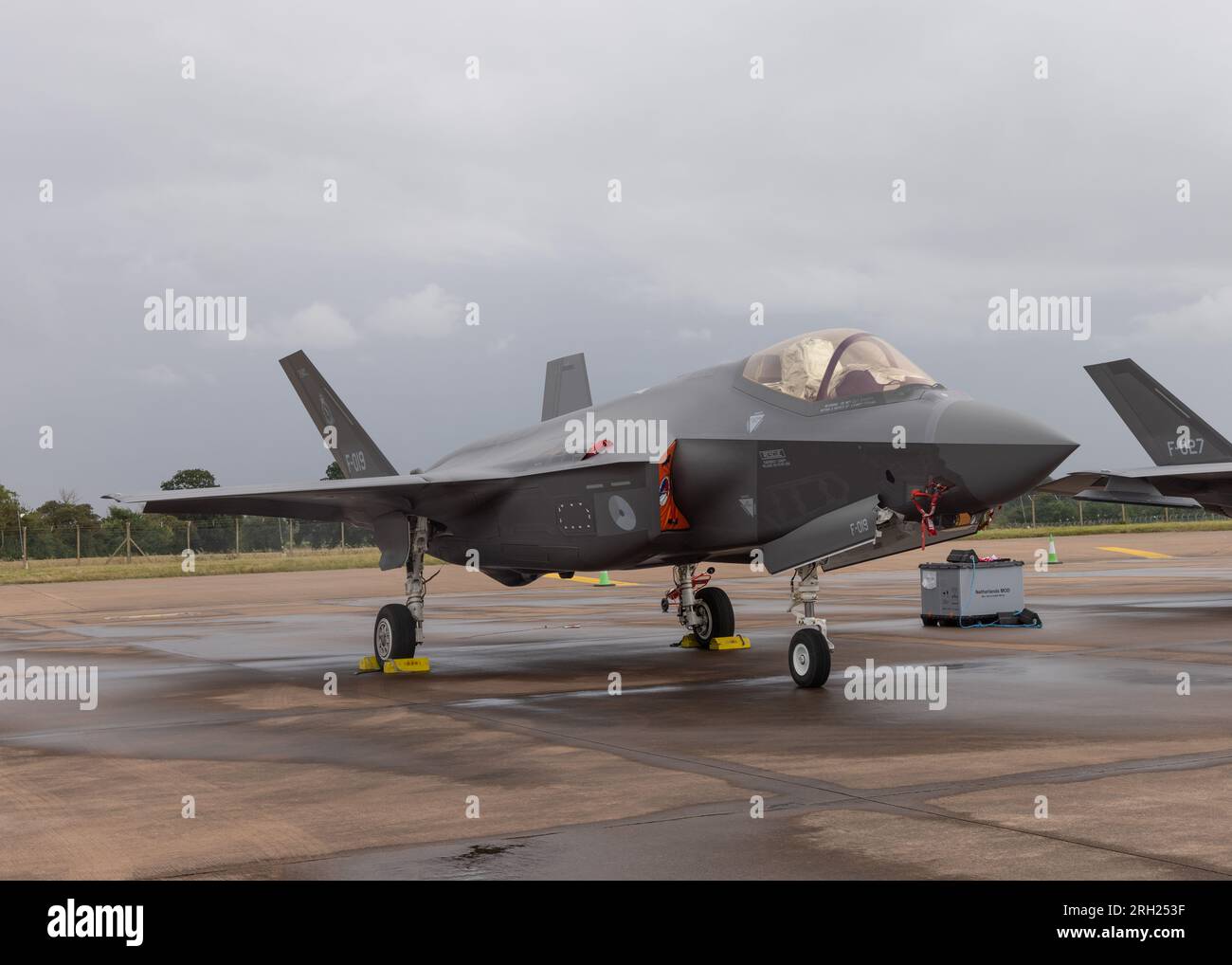 Lockheed Martin F-35 Lightning II stealth fighter at 2023 RIAT Stock ...