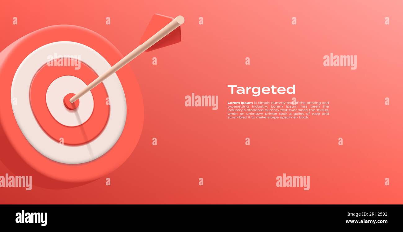 Darts bullseye target close up Stock Vector Images - Alamy