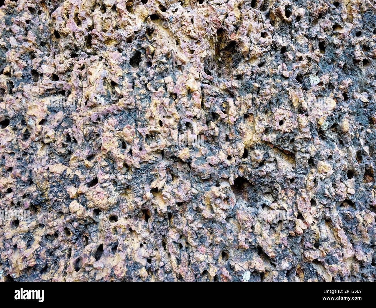 Porous rocky texture as a background, limestone Stock Photo - Alamy