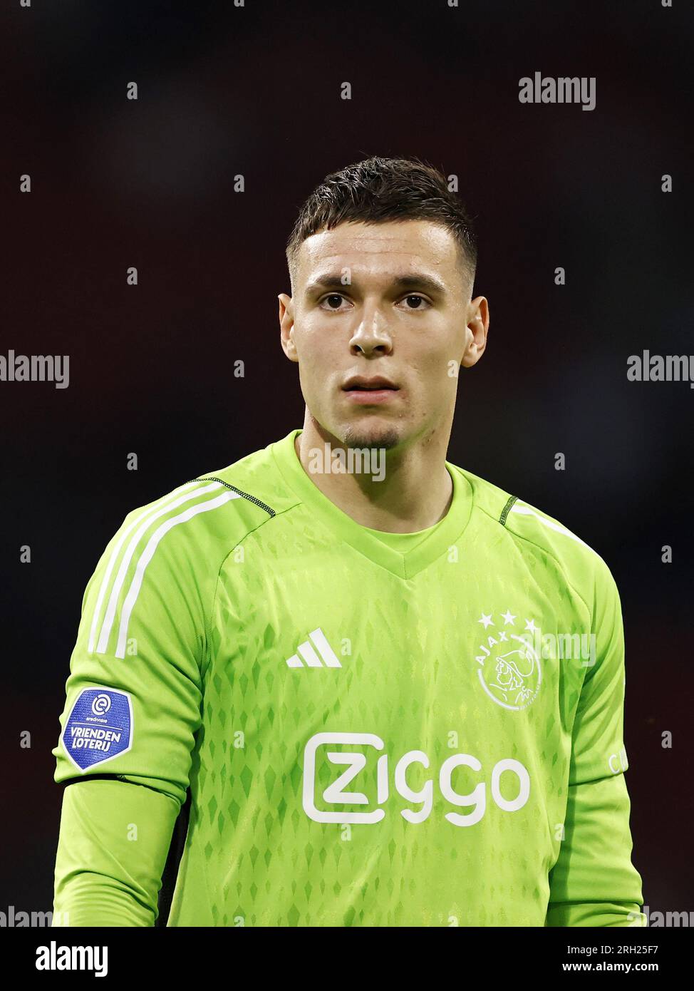 AMSTERDAM - Ajax goalkeeper Jay Gorter during the Dutch premier league ...