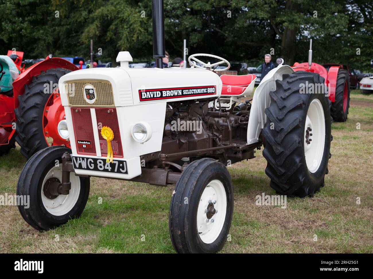 Vintage tractor - David Brown Selectamatic 880 Stock Photo - Alamy