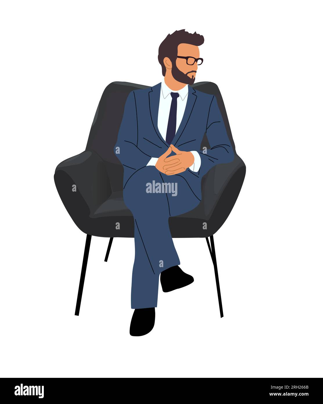 Arab man sitting Stock Vector Images - Alamy