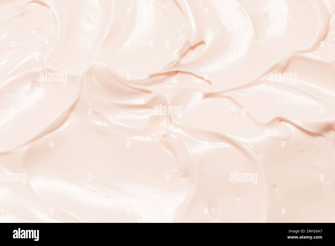 White whipped cream texture. Top view Stock Photo - Alamy