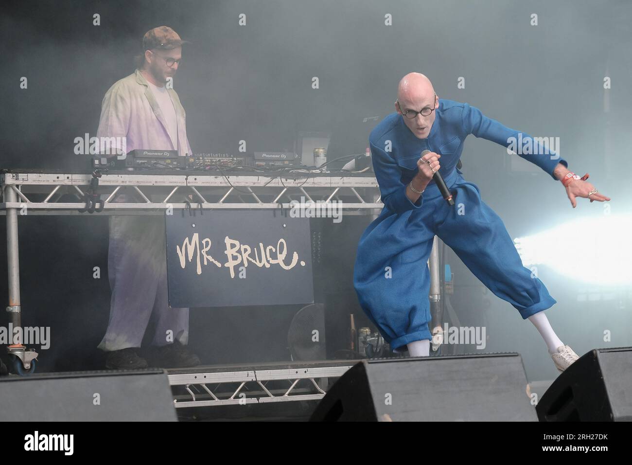 Winchester, UK. 12th Aug, 2023. Ian Bruce aka Mr Bruce, former member ...