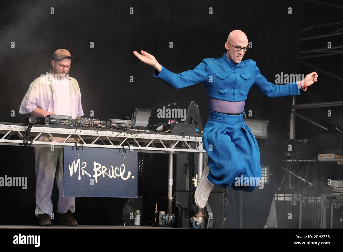 Winchester, UK. 12th Aug, 2023. Ian Bruce aka Mr Bruce, former member ...