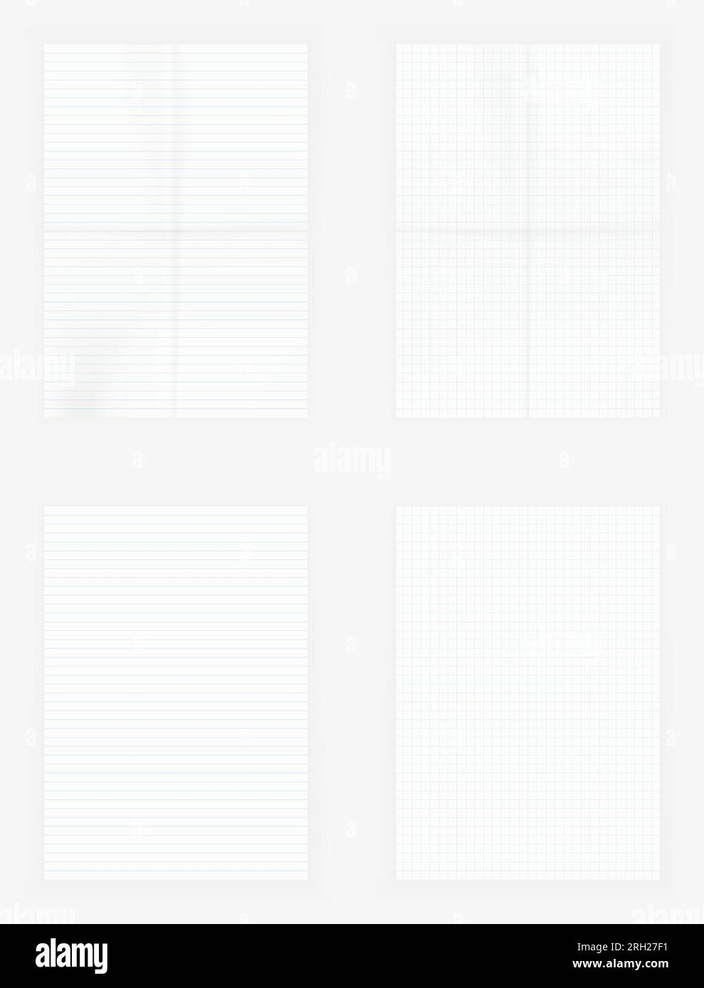 Squared graph paper Cut Out Stock Images & Pictures - Alamy
