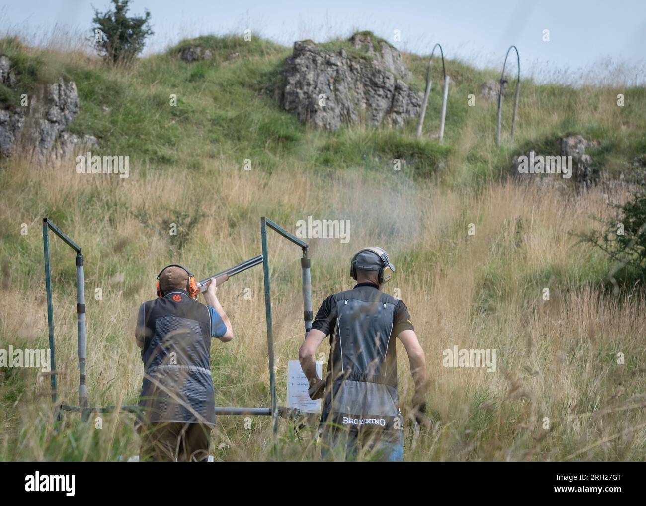 Harboro Rocks Clay Shoot Family Fun Day 2023 Stock Photo - Alamy
