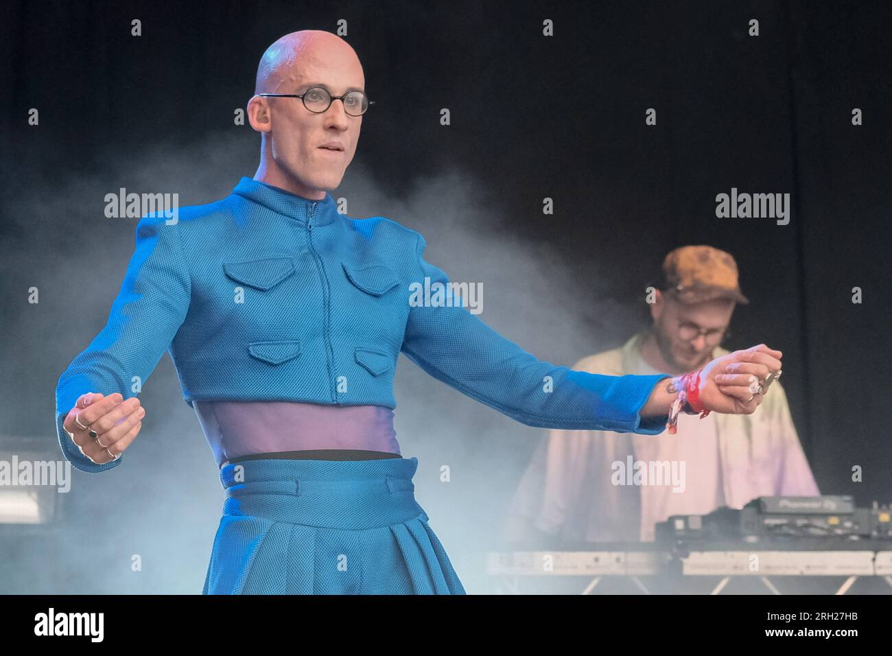 Winchester, UK. 12th Aug, 2023. Ian Bruce aka Mr Bruce, former member ...