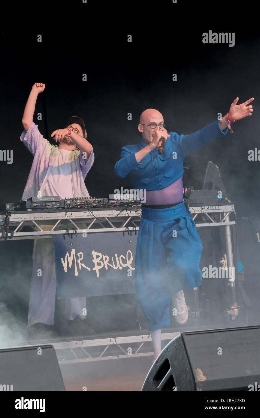 Ian Bruce aka Mr Bruce, former member of British dance music duo The ...