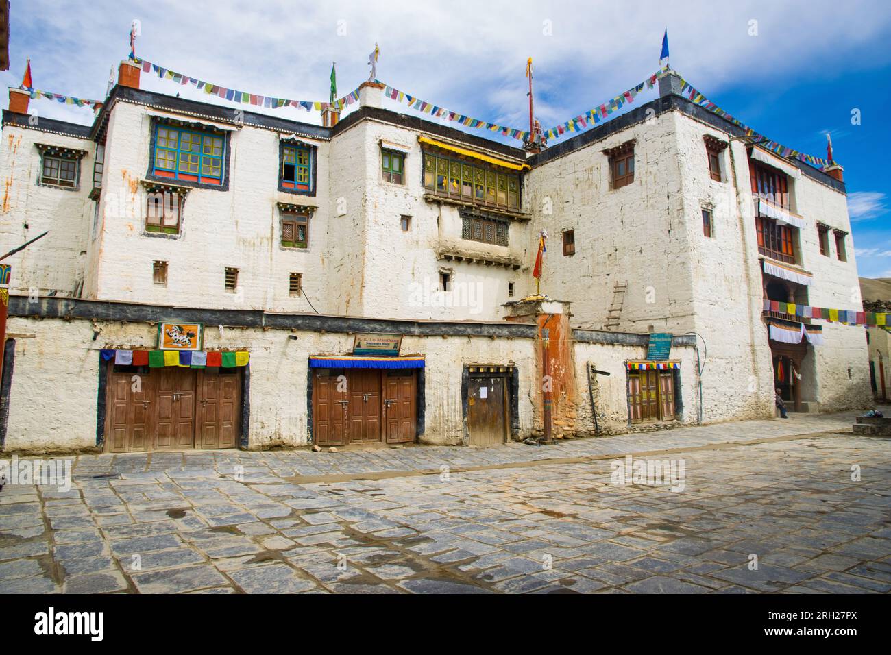 Lo Manthang, Upper Mustang, Nepal - July 22, 2023 : The Royal Palace of ...