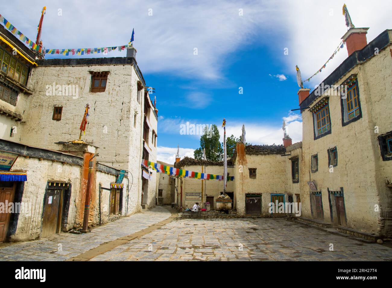 Lo Manthang, Upper Mustang, Nepal - July 22, 2023 : The Royal Palace of ...