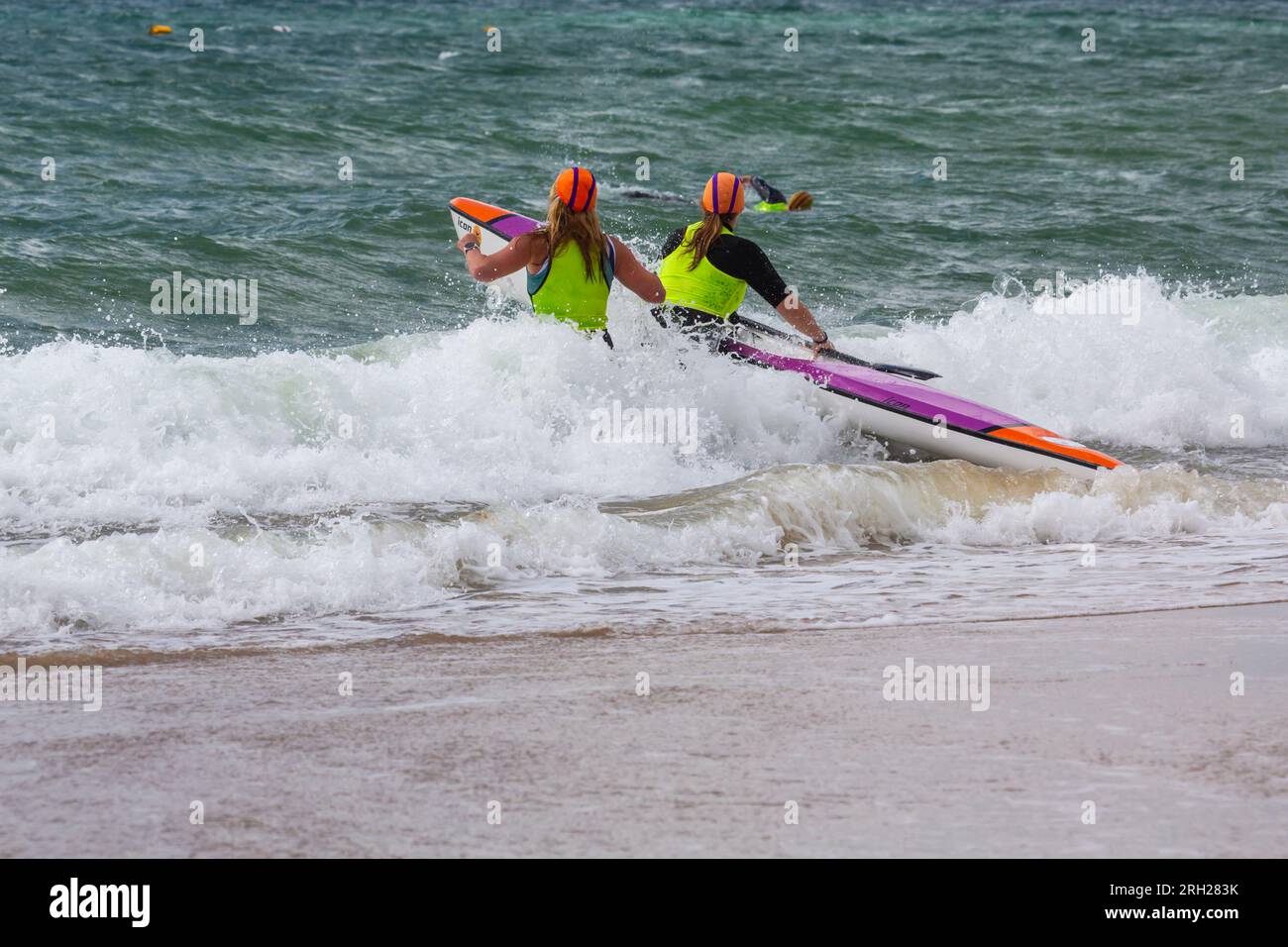 Branksome Chine, Poole, Dorset, UK. 13th August 2023. The Surf Life ...