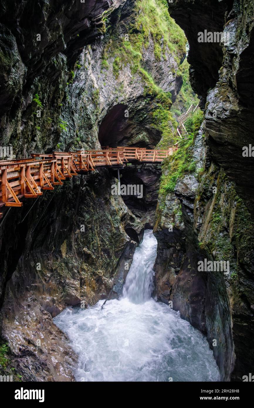 Sigmund Thun Gorge, Kaprun, Salzburgerland, Austria Stock Photo - Alamy